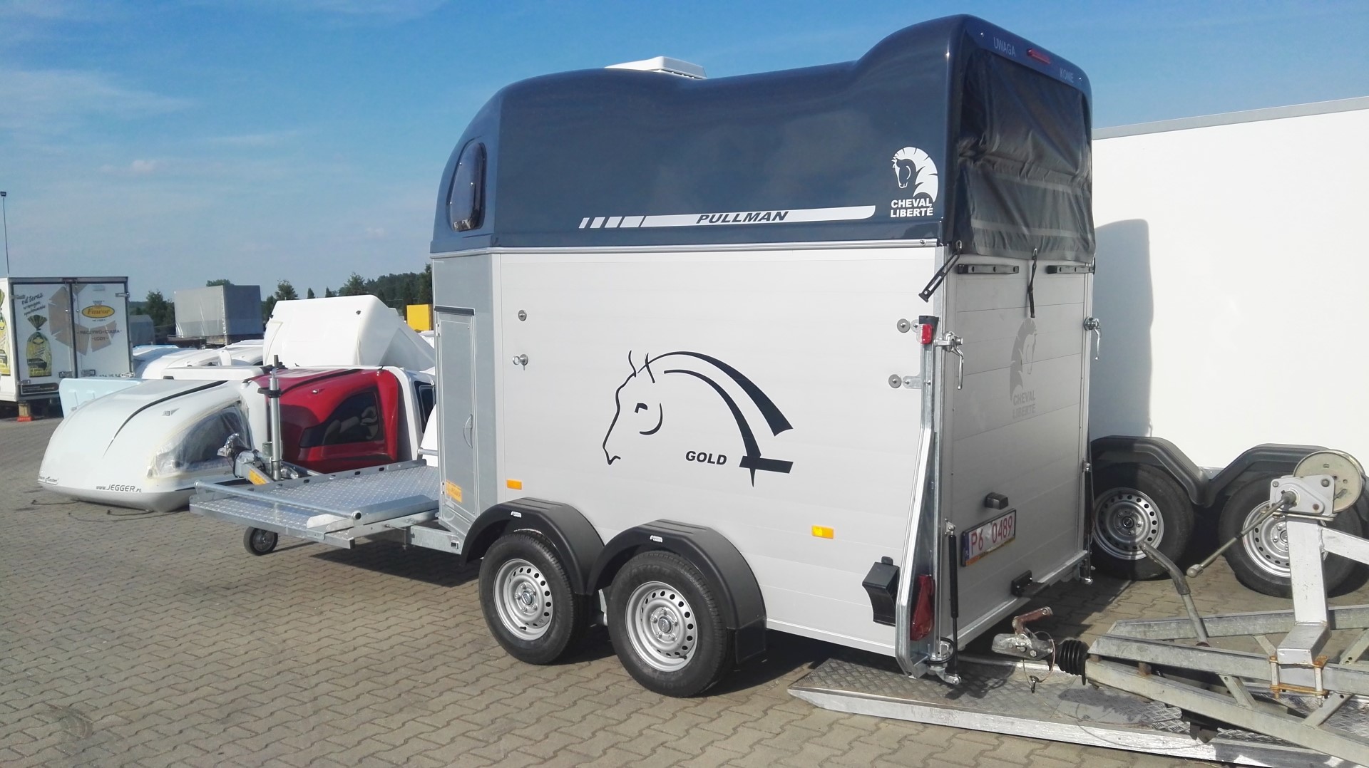 CHEVAL LIBERTE PRZYCZEPA CIĘŻAROWA GOLD HIPPOMOBILE ALUMINIUM DO ...