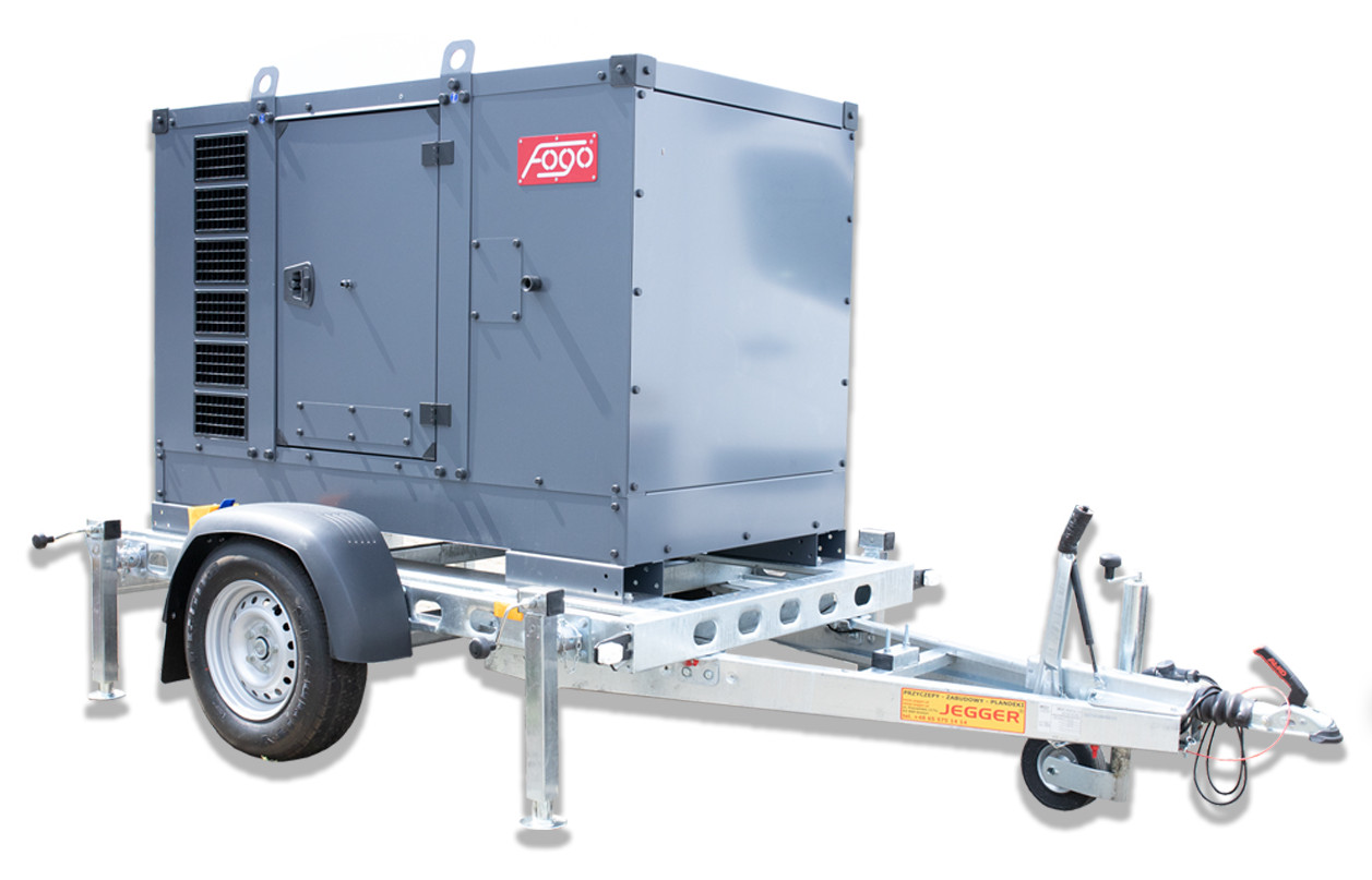 JEGGER PRZYCZEPA DO PRZEWOZU AGREGATU 2500x1300 1H 1300 KG