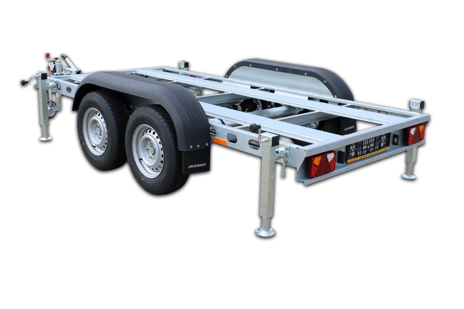 JEGGER PRZYCZEPA DO PRZEWOZU AGREGATU 3500x1500 3000 KG